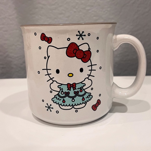 Sanrio | Dining | Hello Kitty Christmas Trees Mug | Poshmark